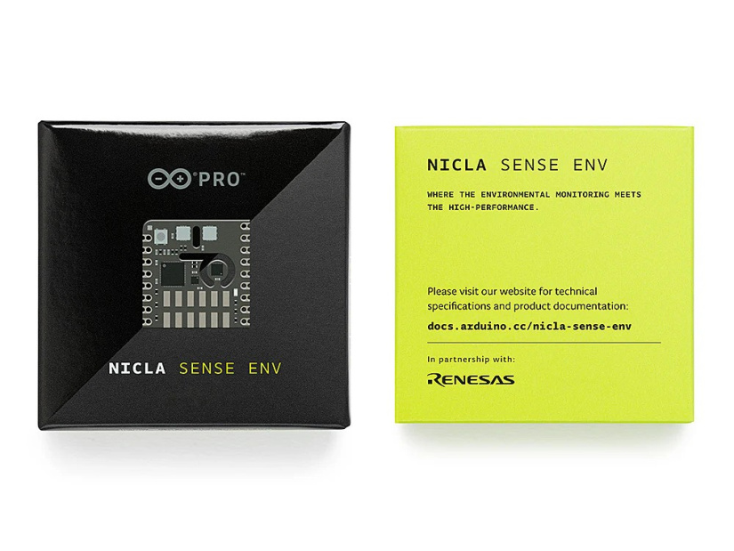 Explore the Arduino Nicla Sense Env for Real-Time Air Quality Sensing